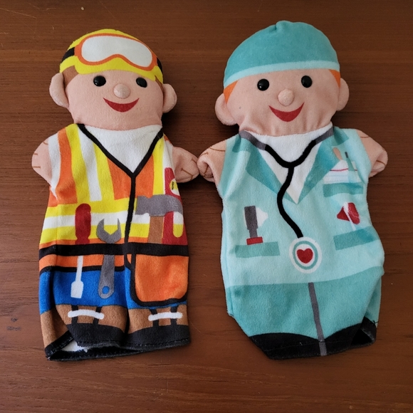 Melissa & Doug | Toys | Melissa And Doug Plush Jolly Helpers Hand ...
